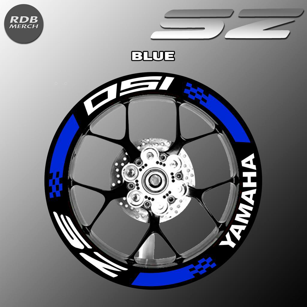 Yamaha FZ / SZ Mags Decal - Cutout Rim Sticker Vinyl - For motorcycle 4 ...
