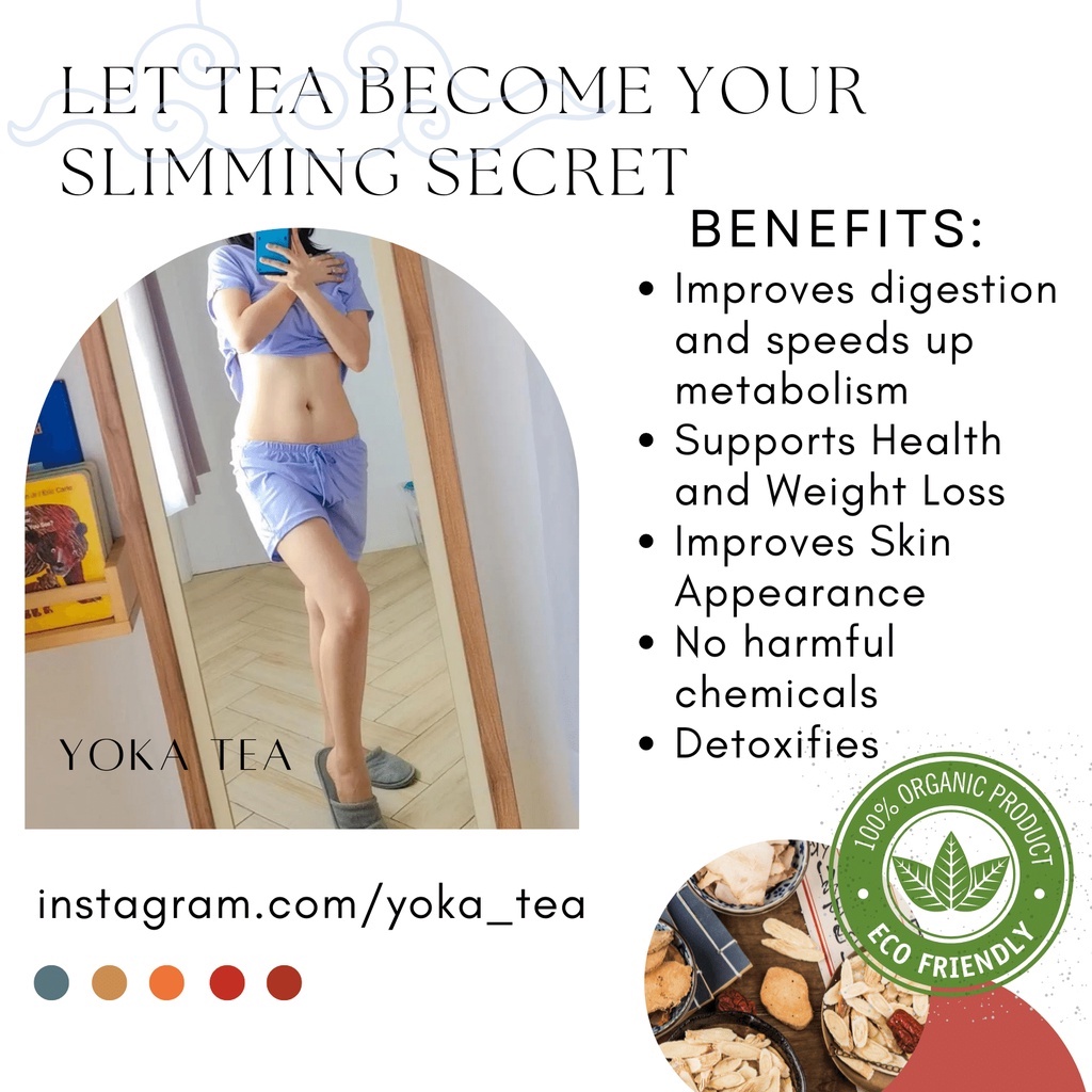 SULIT 3 PACKS ORGANIC Slimming Tea - Helps burn fats fast | Shopee ...