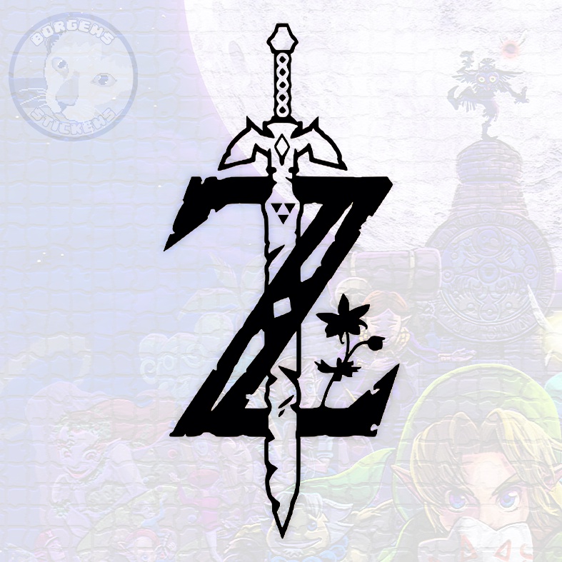 [DECAL] Master Sword Breath of the Wild Zelda vinyl sticker Car/PCcase ...