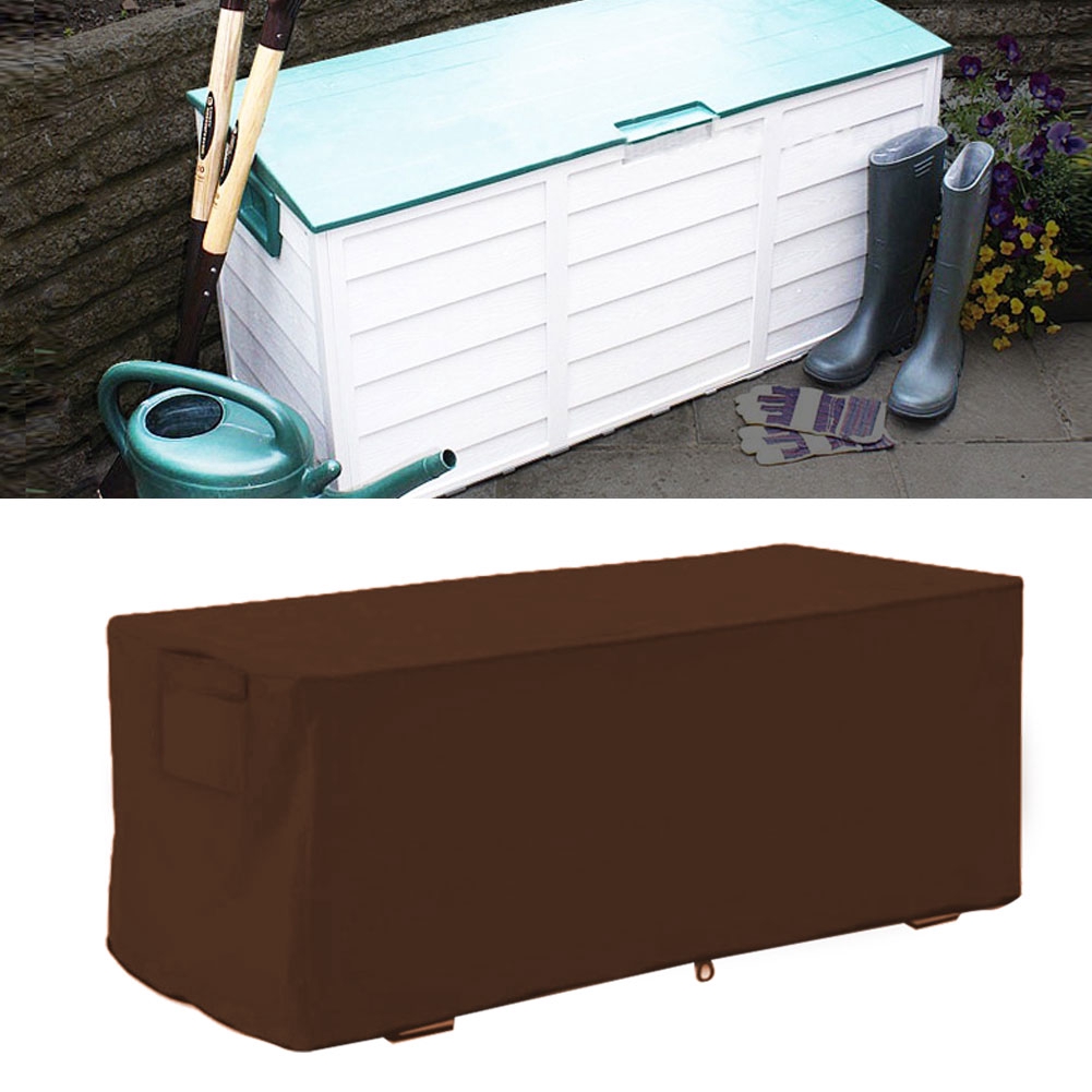 Allinit Garden Waterproof UV Proof Deck Box Cover Storage Protective ...