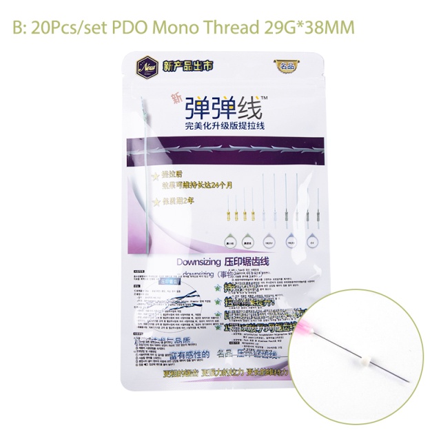 20Pcs Tornado Screw/Mono Thread Lifting Premium PDO 29G for Removing ...
