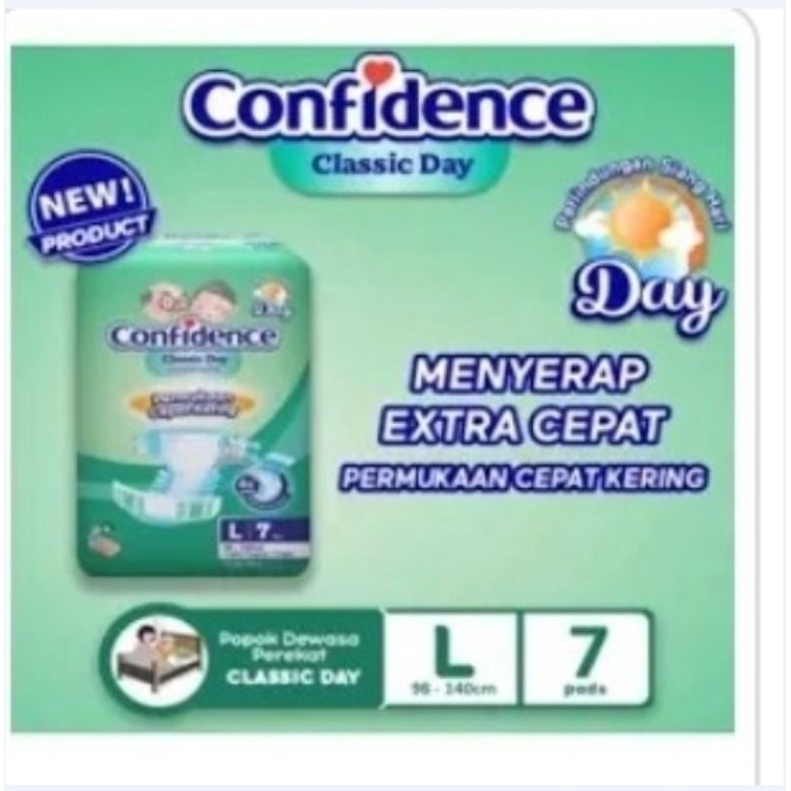 Confidence Adult Diapers (clasic day, clasic night) | Shopee Philippines