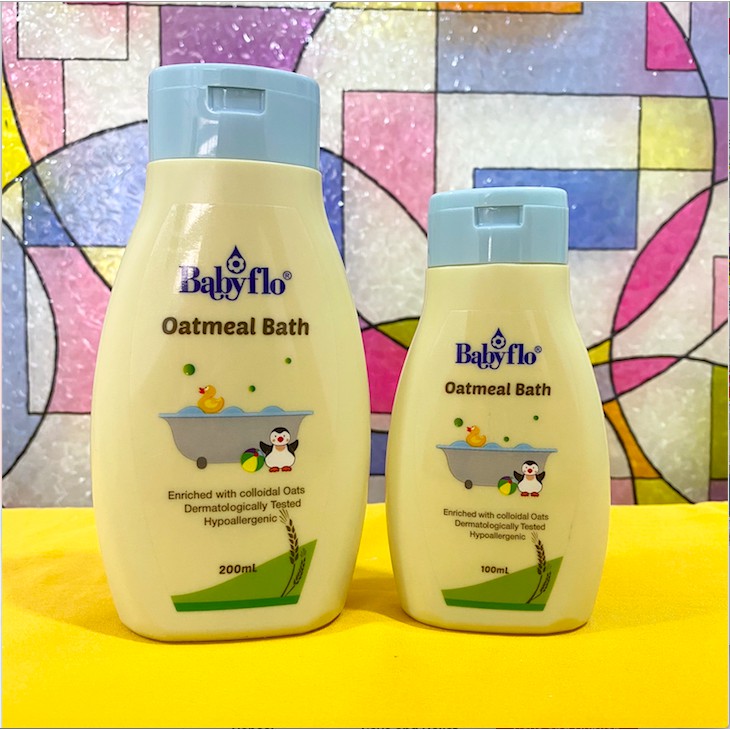Babyflo Oatmeal Bath (100mL/200mL) | Shopee Philippines