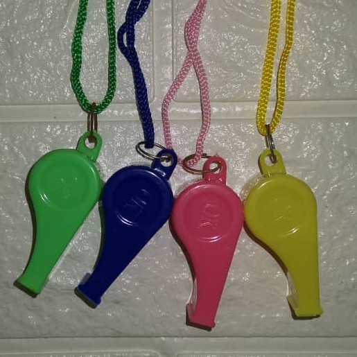 PLASTIC COLOUR WHISTLE | Shopee Philippines