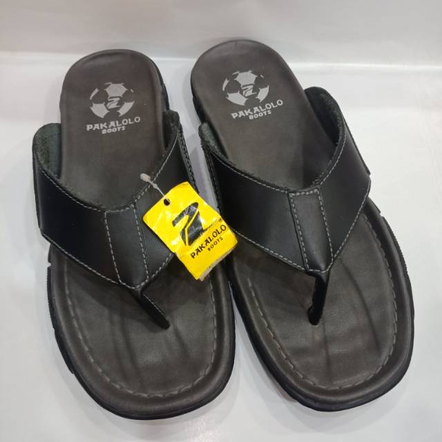 Pakalolo boots bm 217 men's black leather sandals 40-44 | Shopee ...