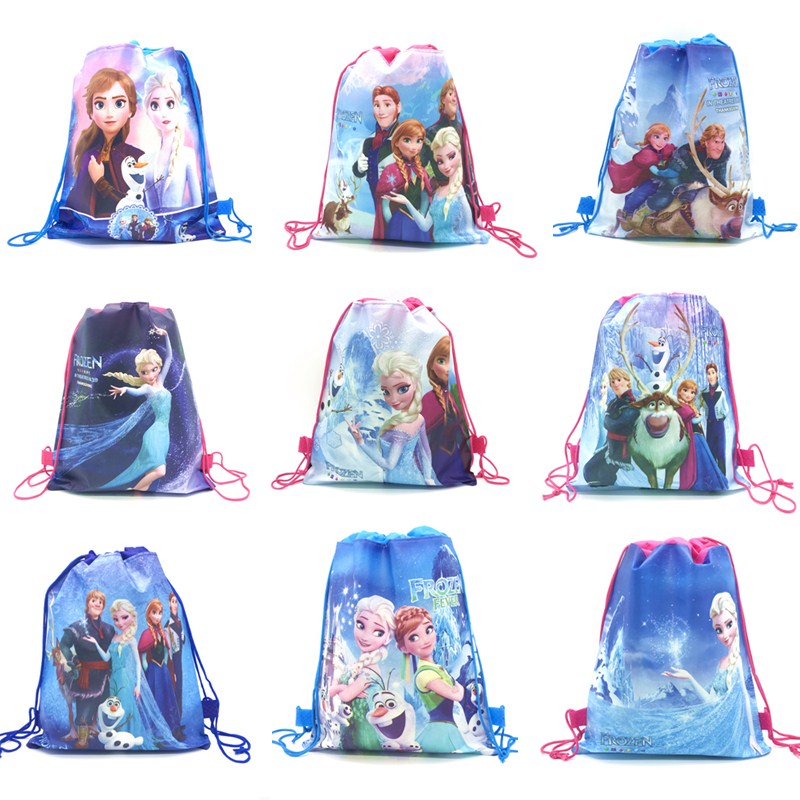 Frozen II Theme Freezing Anna And Elsa Snow Queen Movie Frozen Bag Non ...