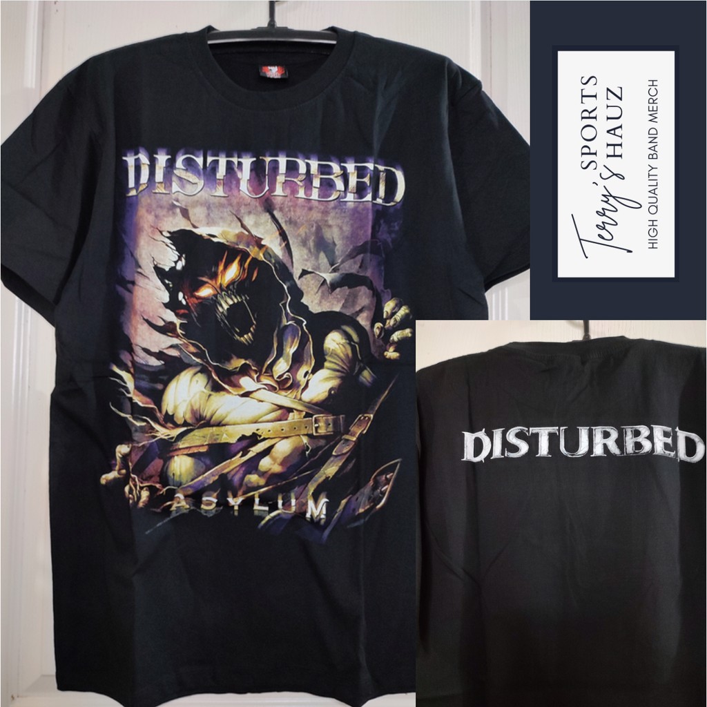DISTURBED ROCK YEAH BAND SHIRTS ASSORTED DESIGNS M L | Shopee Philippines
