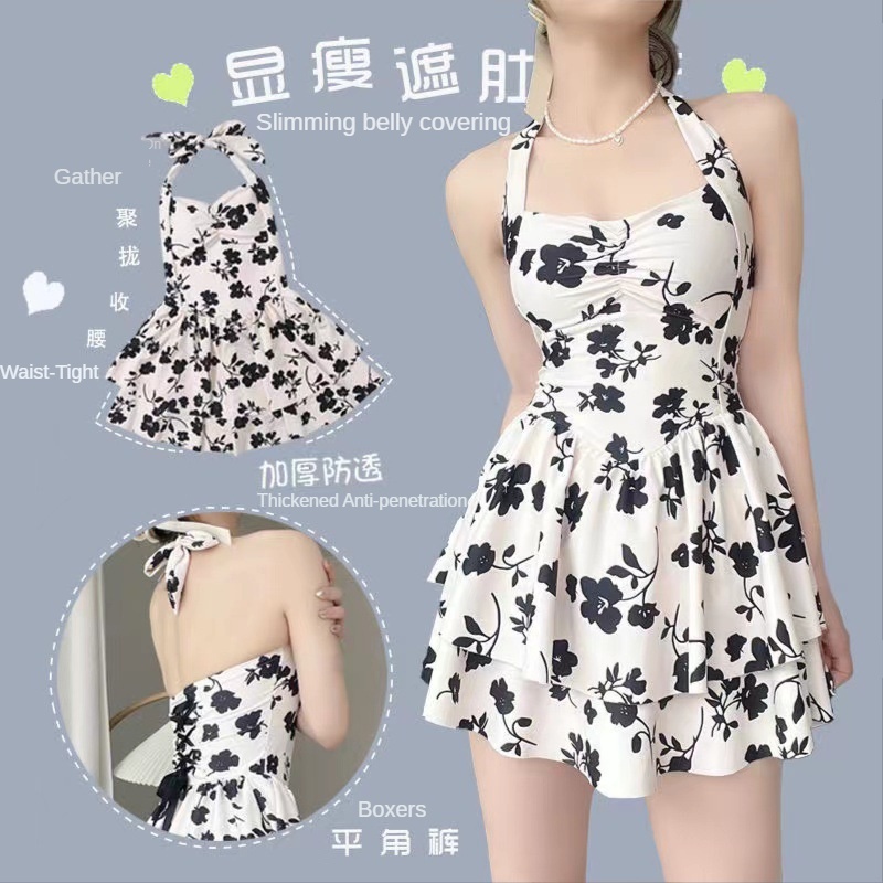 2022 New Style Bikini Swimwear Swimsuit Summer Korean Conservative Ins
