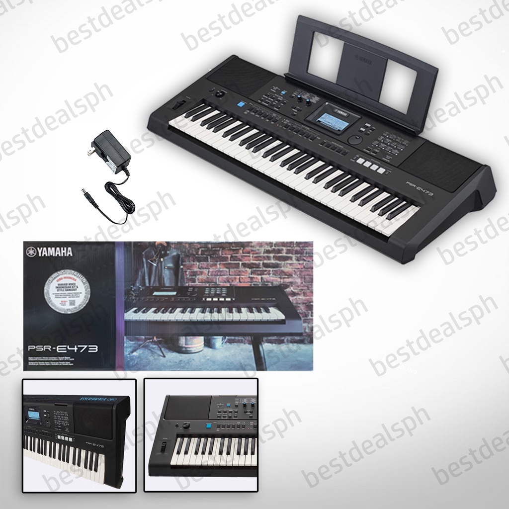 Yamaha PSR E473 Portable Electronic Piano/Keyboard | Shopee Philippines