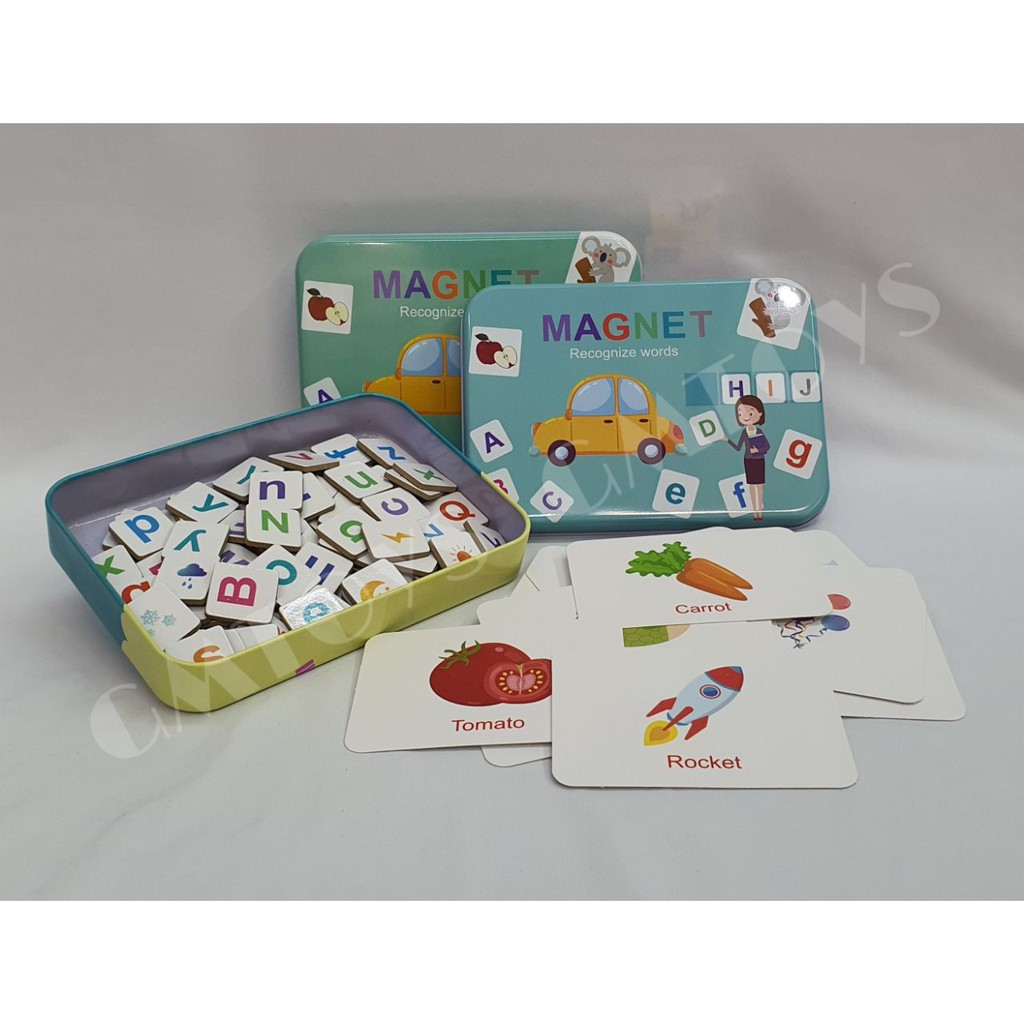 110 pieces Magnetic alphabet letters and numbers with 30 pieces ...