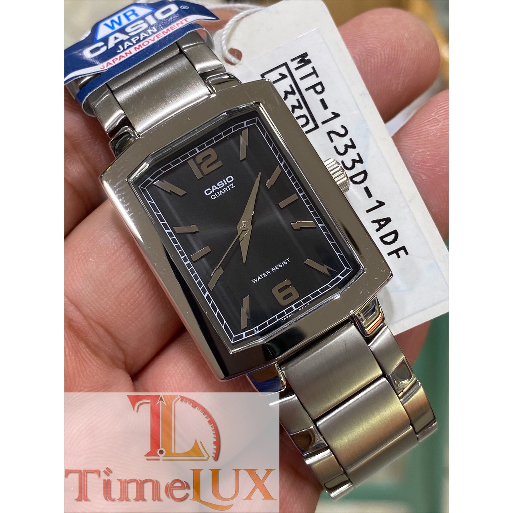 CASIO MEN'S SILVER MTP 1233D 1A | Shopee Philippines