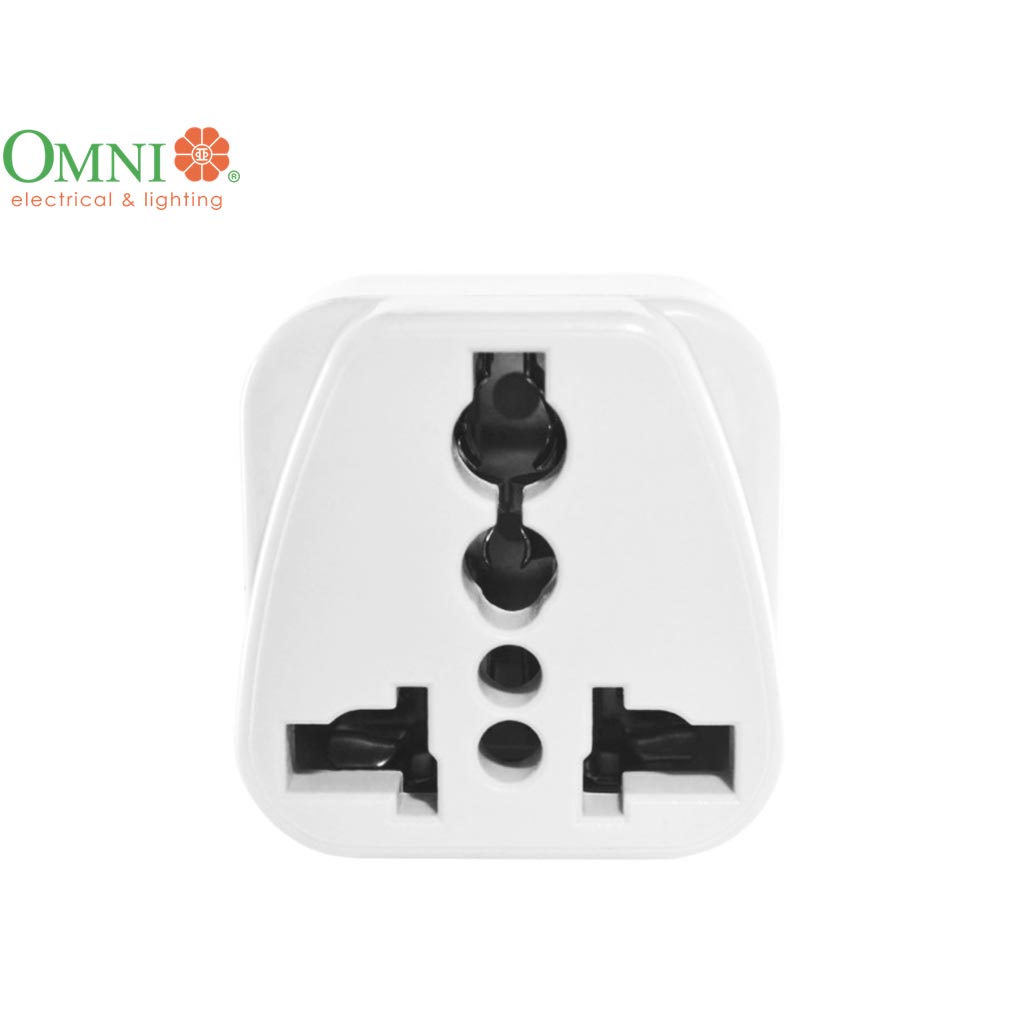 Omni Universal Socket Adapter Travel Plug Adaptor Outlet WUA 002 ...