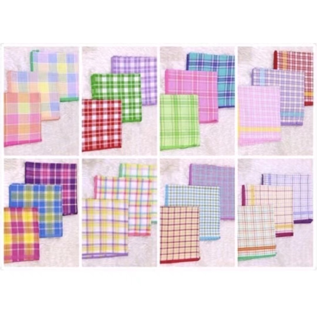 Class A cannon cotton handkerchief good quality | Shopee Philippines