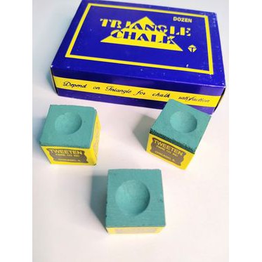 3pcs. Billiard Cue Stick Triangle Chalk Green ( tisa ng tako ng bilyaran ) | Shopee Philippines