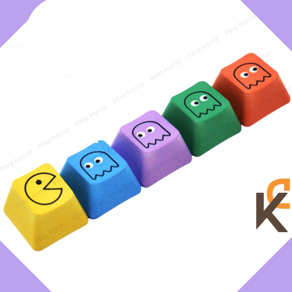 Retail Keycap PBT mario, Pacman, Doraemon, Corgi For Mechanical ...