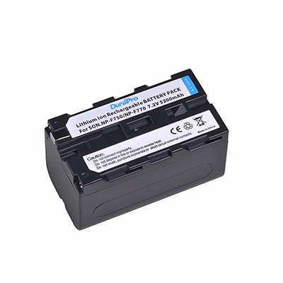 4400mAH NP-F750 NP-F770 Li-ion Camera Battery + LCD USB Dual Charger for Sony NP F970 F960 F550 ...