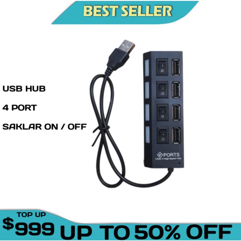Usb HUB switch 4 ports + 4 switches (LH 131) | Shopee Philippines