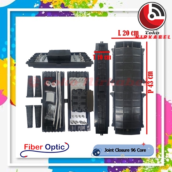 Fiber Optic Joint Closure 96 Core | Joint Closure FO 96 Core FTTH ...