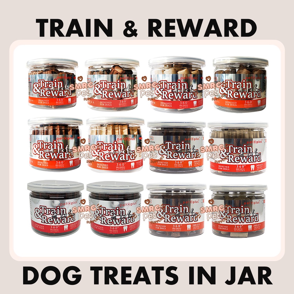 Train & Reward Dental Dog Treats in Jar | Shopee Philippines