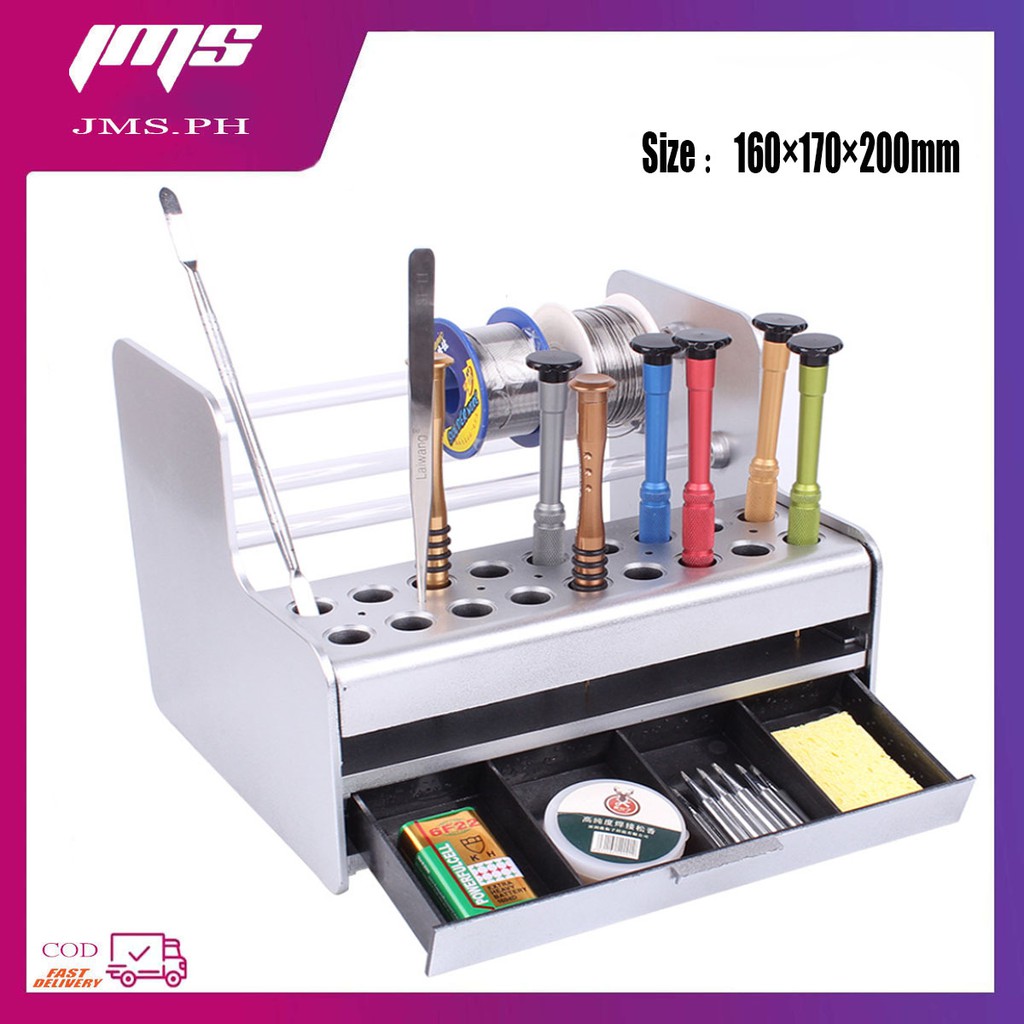 Repair Tool Storage Box Storage Shelf Screwdriver Box Component Storage ...