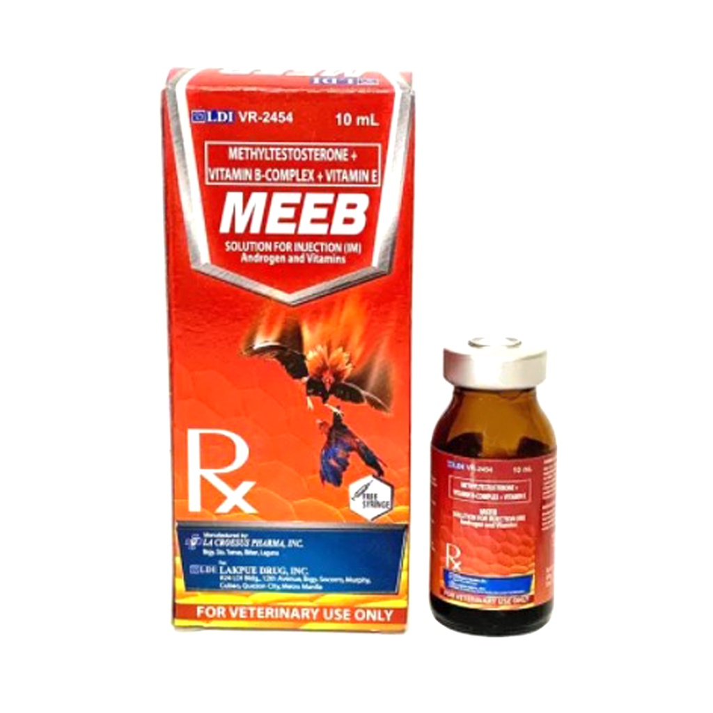 Lakpue LDI Meeb 10ml for Gamefowl Rooster Conditioning | Shopee Philippines