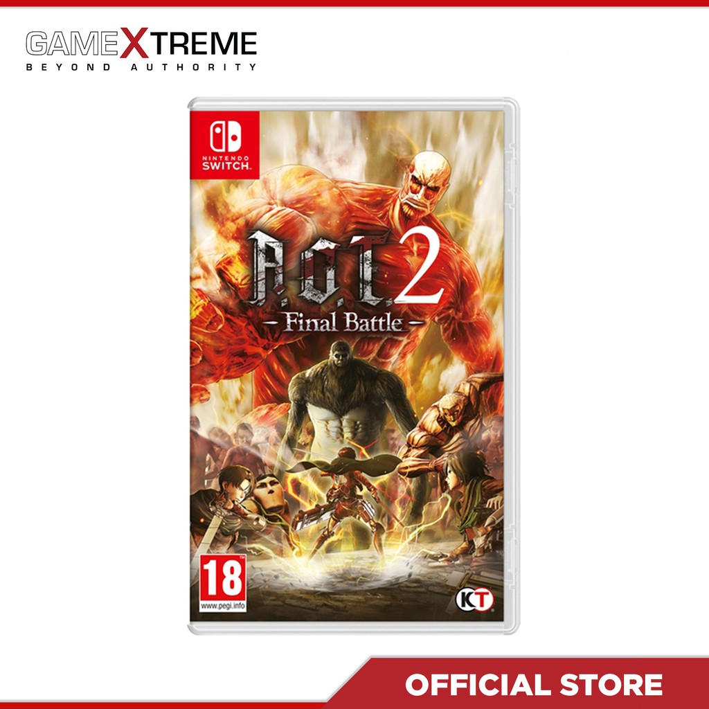 Nintendo Switch Attack On Titan 2 Final Battle | Shopee Philippines
