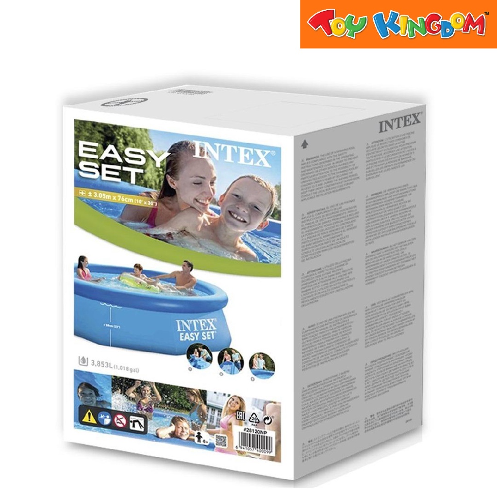 Intex Easy Set Blue 10ft x 30in Inflatable Swimming Pool | Shopee ...