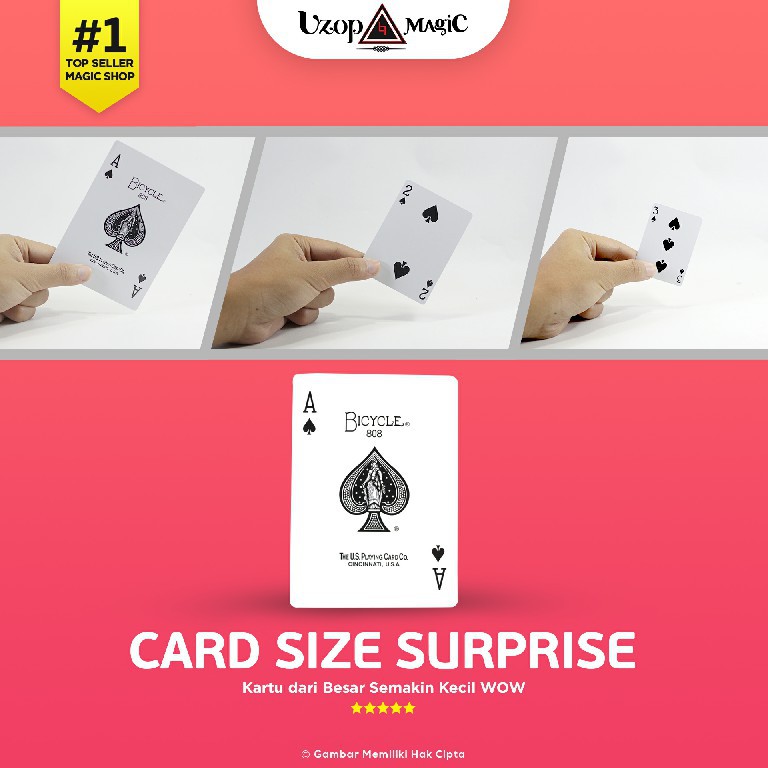 Suprise Size Magic Tool - Uzop Magicshop (toys, magic cards) | Shopee ...