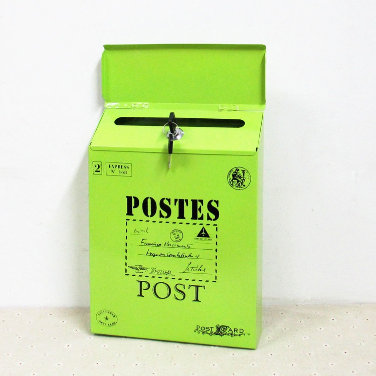 cod/Letter Mailbox with waterproof and Lockable European type | Shopee ...