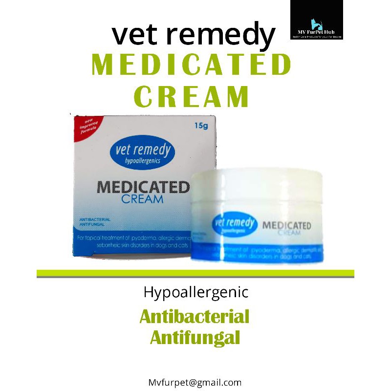 MEDICATED CREAM 15g (Vet Remedy) | Shopee Philippines