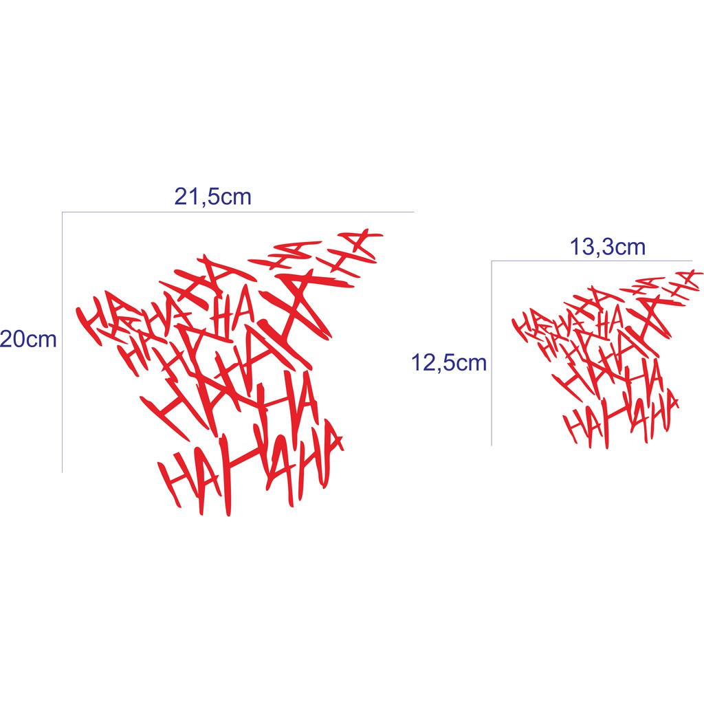 Cutting sticker joker hahahaha Stickers | Shopee Philippines