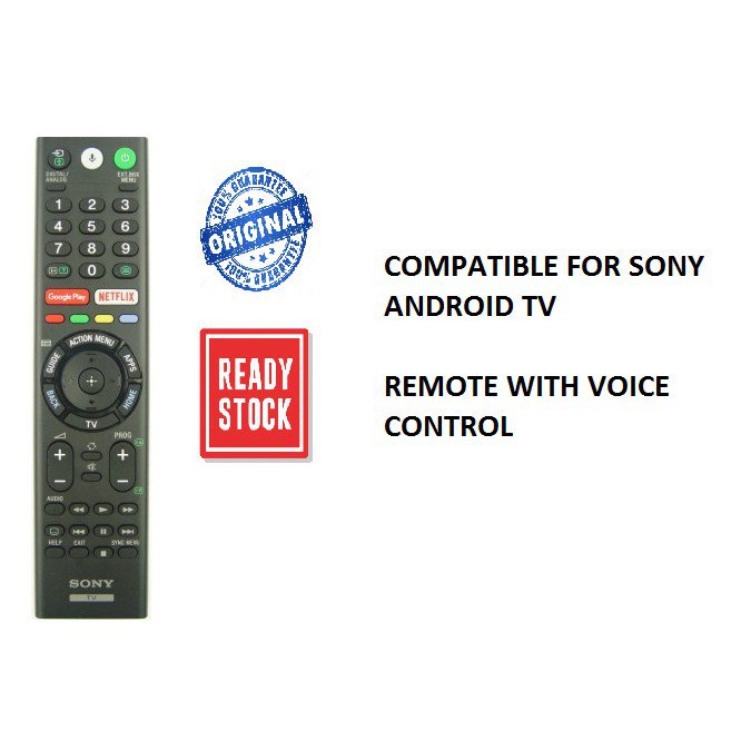 ORIGINAL SONY REMOTE CONTROL -RMF-TX310P Voice Remote Control for ...