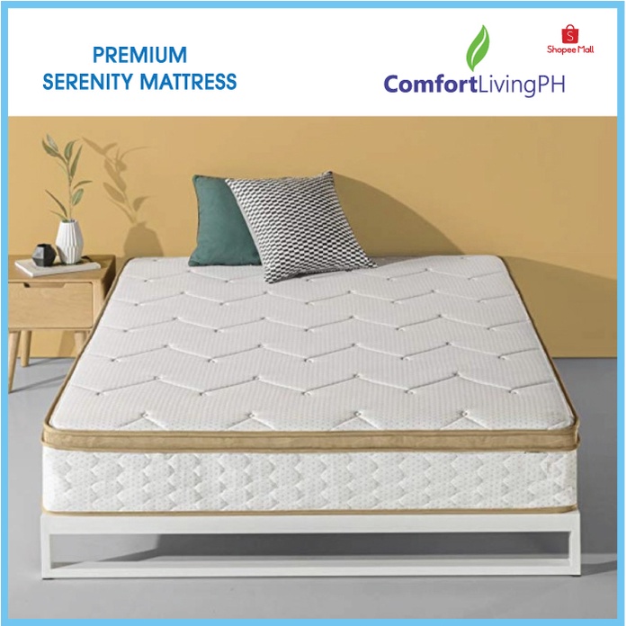 Comfort Living Serenity Spring Mattress Premium Spring Mattress with ...