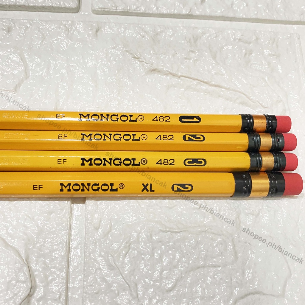 MONGOL PENCIL PER PIECE TINGI 1 2 3 XL (SCHOOL SUPPLIES) | Shopee ...
