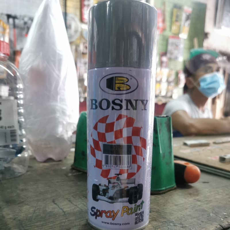 Bosny Primer Grey spray paint | Shopee Philippines