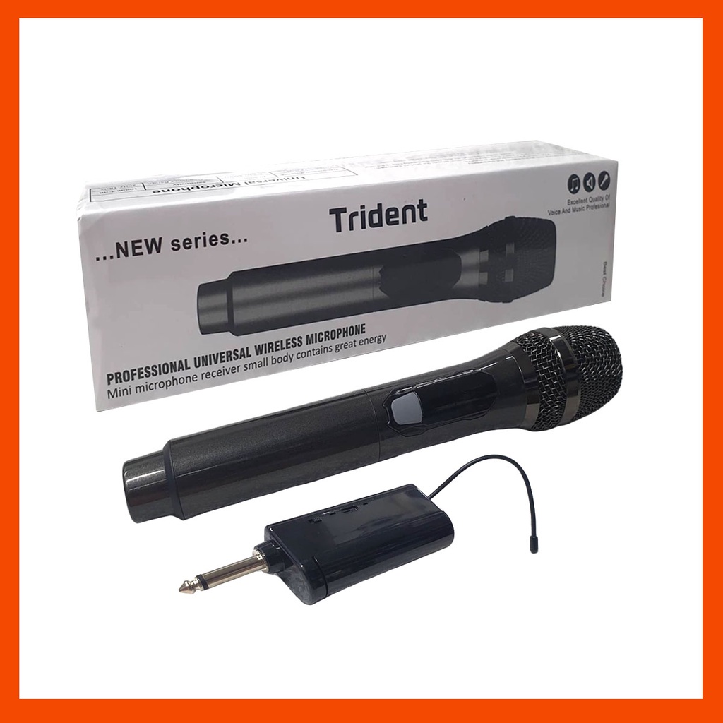 Original Trident Single Wireless Rechargeable Microphone - tested ...