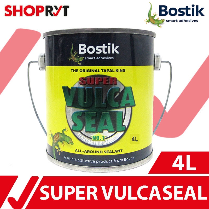 Bostik Super Vulcaseal Elastomeric All-Around Sealant 4Liters-For ...