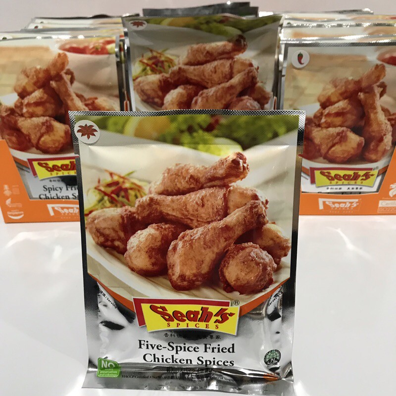 Seah's Five Spice Fried Chicken (Fried Chicken Seasoning) | Shopee ...