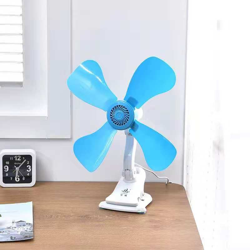 4 leaf clip fan Big wind Mini Home Electric Fan W/ Clip Portable Fan ...
