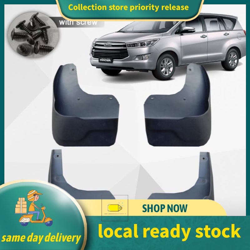 Toyota Innova (2016-2021) Mud Guards Mud Flaps Mudguard Mudflap ...