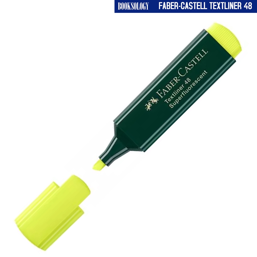 FABER-CASTELL Textliner 48 Highlighters Yellow Green Orange | Shopee ...
