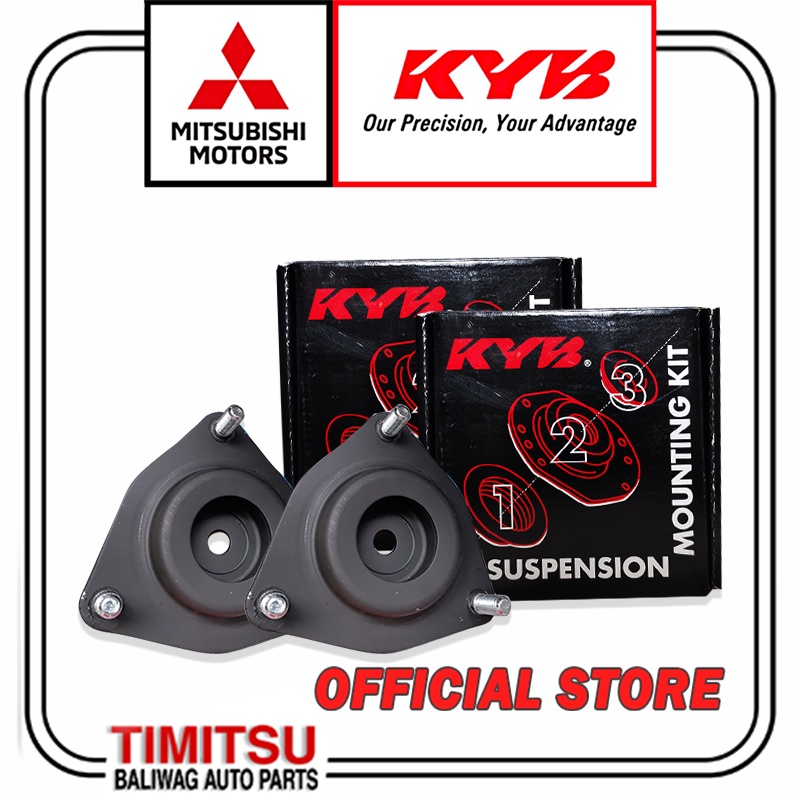 SHOCK MOUNTING FRONT SET MITSUBISHI LANCER EX GLS 2007-2018 KYB KAYABA ...