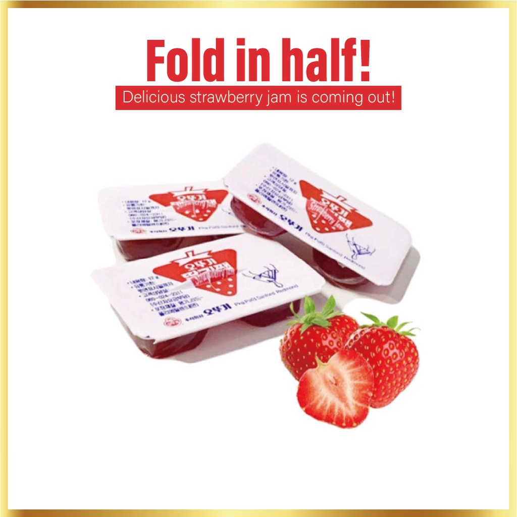 OTTOGI Disposable Strawberry Jam Dispensary Pack | Shopee Philippines