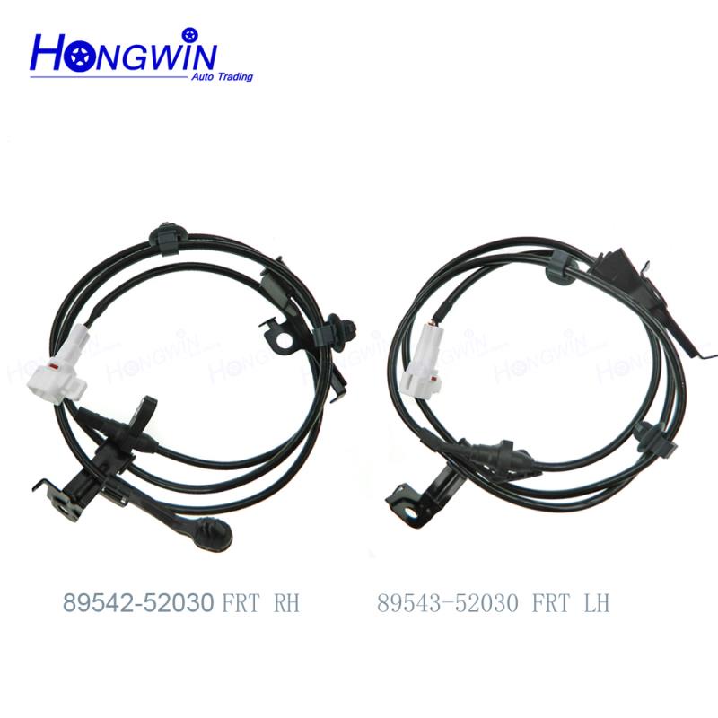 Vehicle ABS Wheel Speed Sensor Front Left & Right 89542-52030,89543 ...