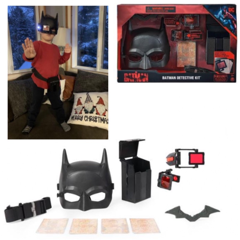Spin master Batman detective kit with mask with lights and detective ...