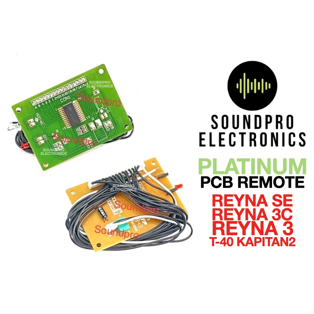 PLATINUM PCB REMOTE/KEYPAD REMOTE for Platinum Reyna Se/Reyna3c/Reyna3 ...
