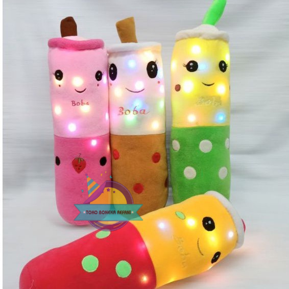 Children's Boba Bolster Lights Up With Led Light 60cm | Shopee Philippines
