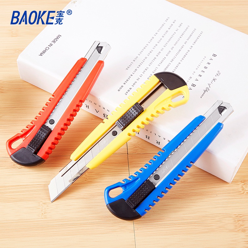 Baoke Utility Knife Large 18mm (Random Color) | Shopee Philippines