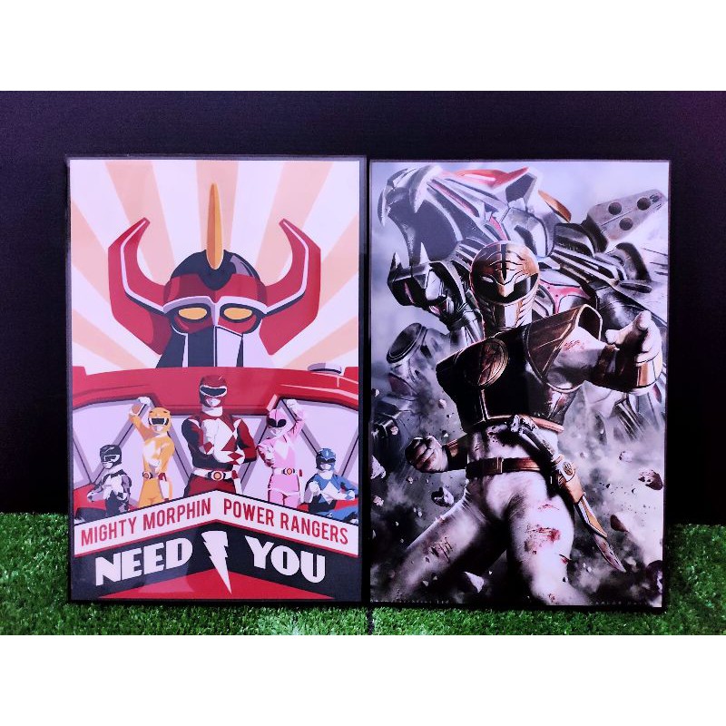 Mighty Morphin Power Rangers Frame | Shopee Philippines
