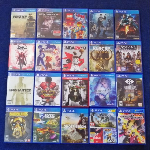 P1's Cheap PS4 Games (63rd release) | Shopee Philippines